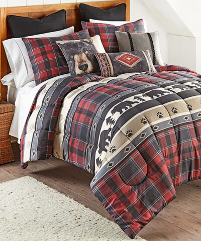 Boulder Creek Log Cabin Bedding Collection