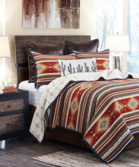 Desert Southwestern Bedding | Jewel Toned Southwestern Quilt Set