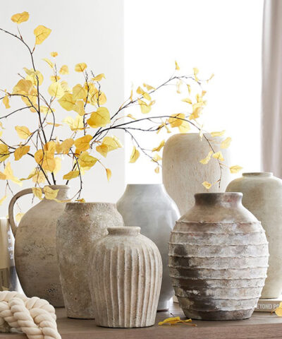 Artisan Handcrafted Terracotta Vases | Rustic Vases