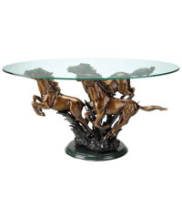 Running Horses Table - Western Tables