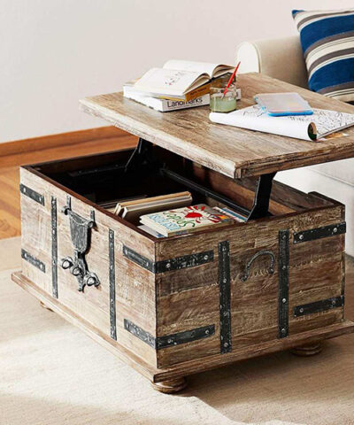 Rustic Trunk Coffee Table - Hope Chest