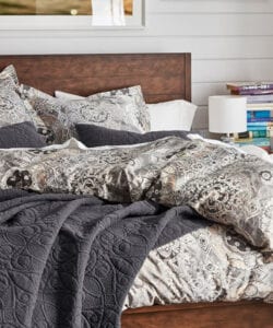 Ana Medallion Print Bedding | Floral Medallion Duvet Cover
