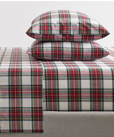 Christmas Plaid Sheets | Christmas Bedding Sets