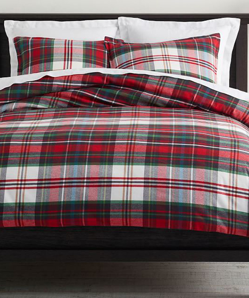 Declan Plaid Bedding Collection | Christmas Bedding Sets