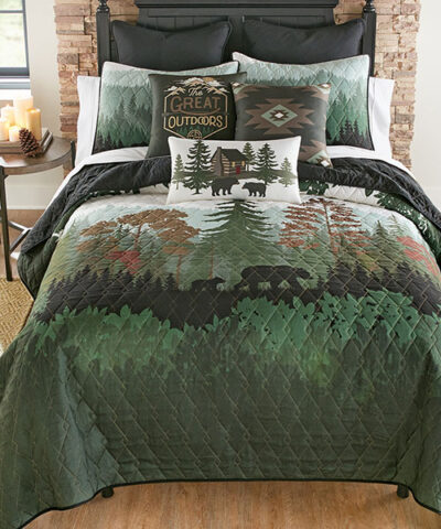 Forest Bedding Quilt