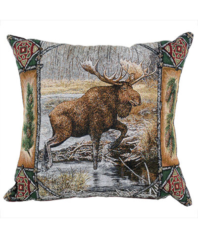 Moose Pillow | Rustic & Wilderness Pillow Collection