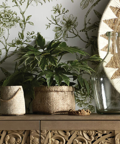 Rustic Woven Planter for Indoors or Outdoors | Rustic Planters