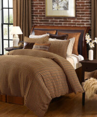 Rustic Houndstooth Bedding | Tweed Bedding Collection