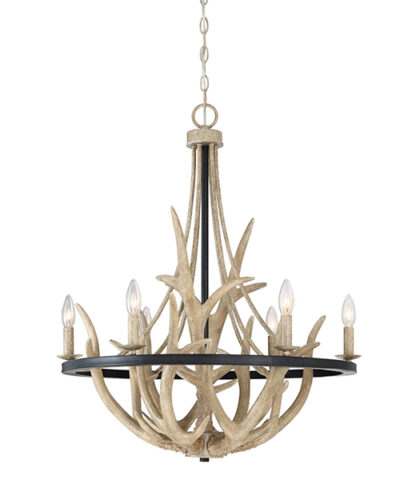 Elegant Rustic Antler Chandelier | Rustic Lighting Fixtures