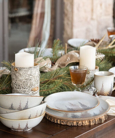 Rustic Dinnerware Set | Clearwater Pines Dinner Collection