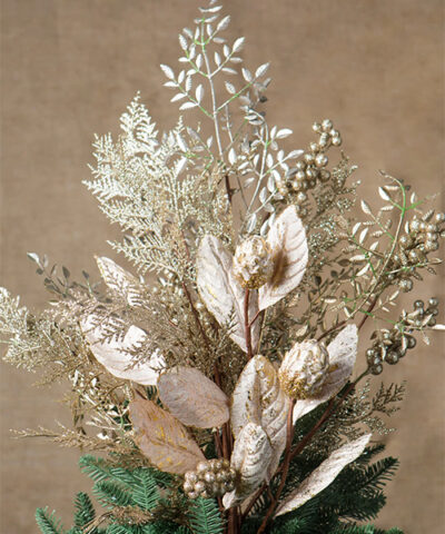 Christmas Bouquet Rustic Tree Topper